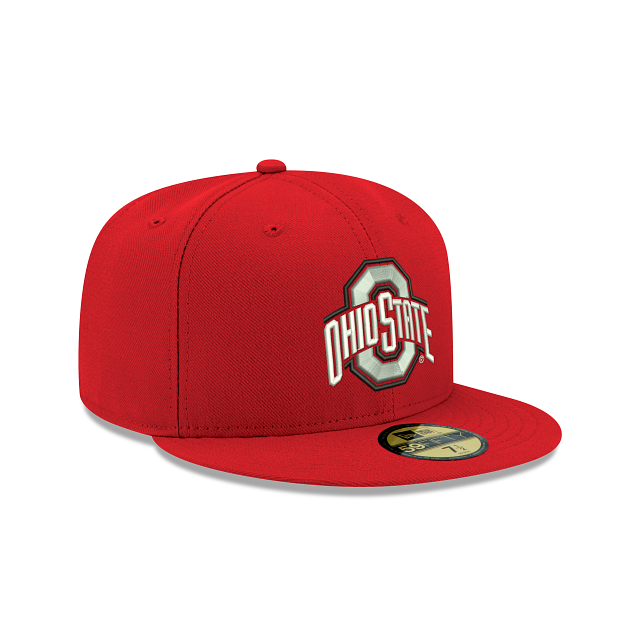 Ohio State Buckeyes New Era 59Fifty 5950 Red Fitted Cap – The Look ...